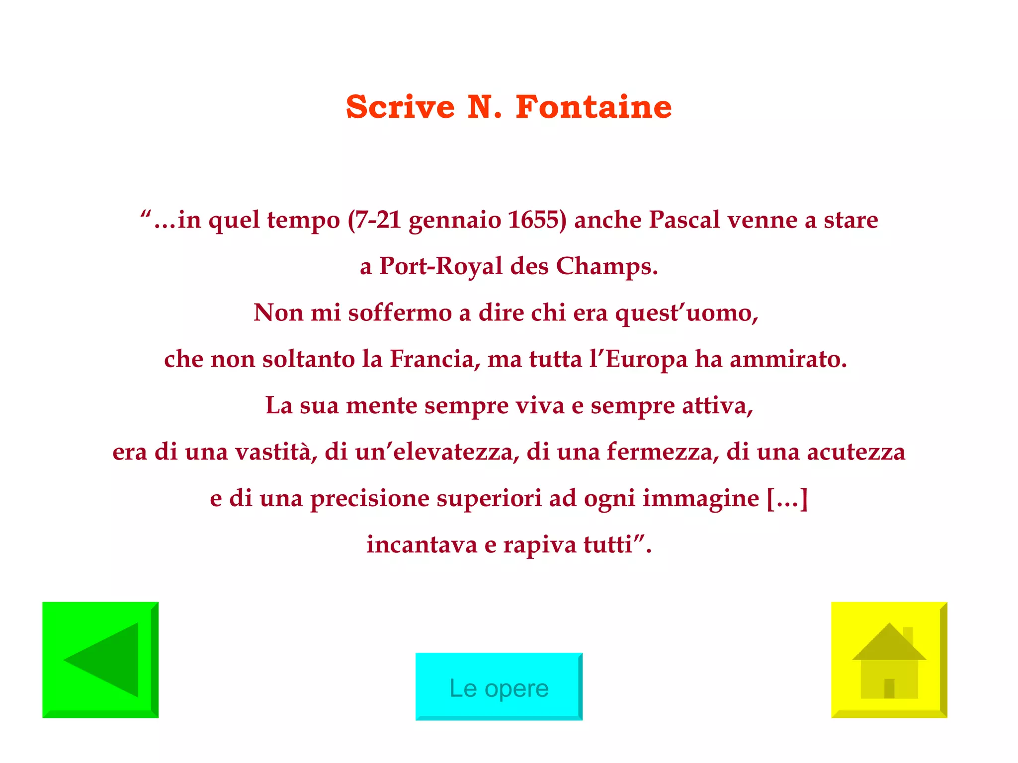 Presentazione blaise pascal | PPT