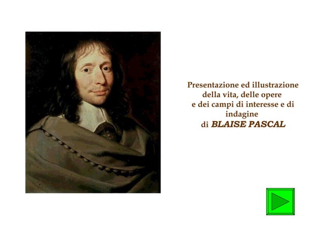 Presentazione blaise pascal | PPT | Christianity | Religion & Spirituality
