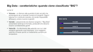 Il mondo dei Big Data | PPT