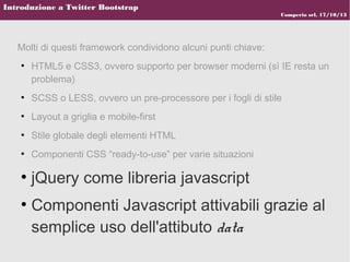 Introduzione a Twitter Bootstrap | ODP