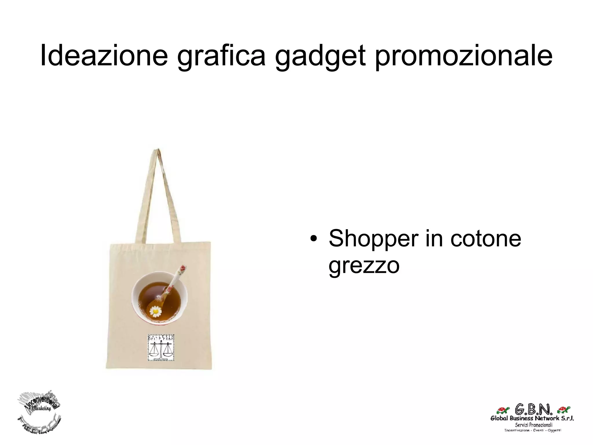 Presentazione bozzetti shopper Erboristeria | PDF