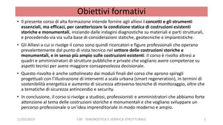 Presentazione CAF - DIAGNOSTICA E VERIFICA STRUTTURALE DI COSTRUZIONI ...