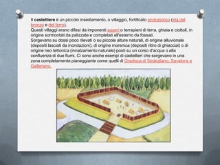 Presentazione castellieri | PPTX