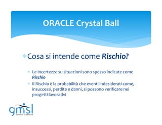 Oracle Crystal Ball | PDF | Computer Software and Applications | Computing
