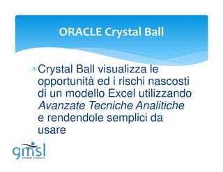 Oracle Crystal Ball | PDF | Computer Software and Applications | Computing