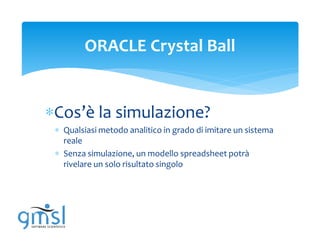 Oracle Crystal Ball | PDF | Computer Software and Applications | Computing