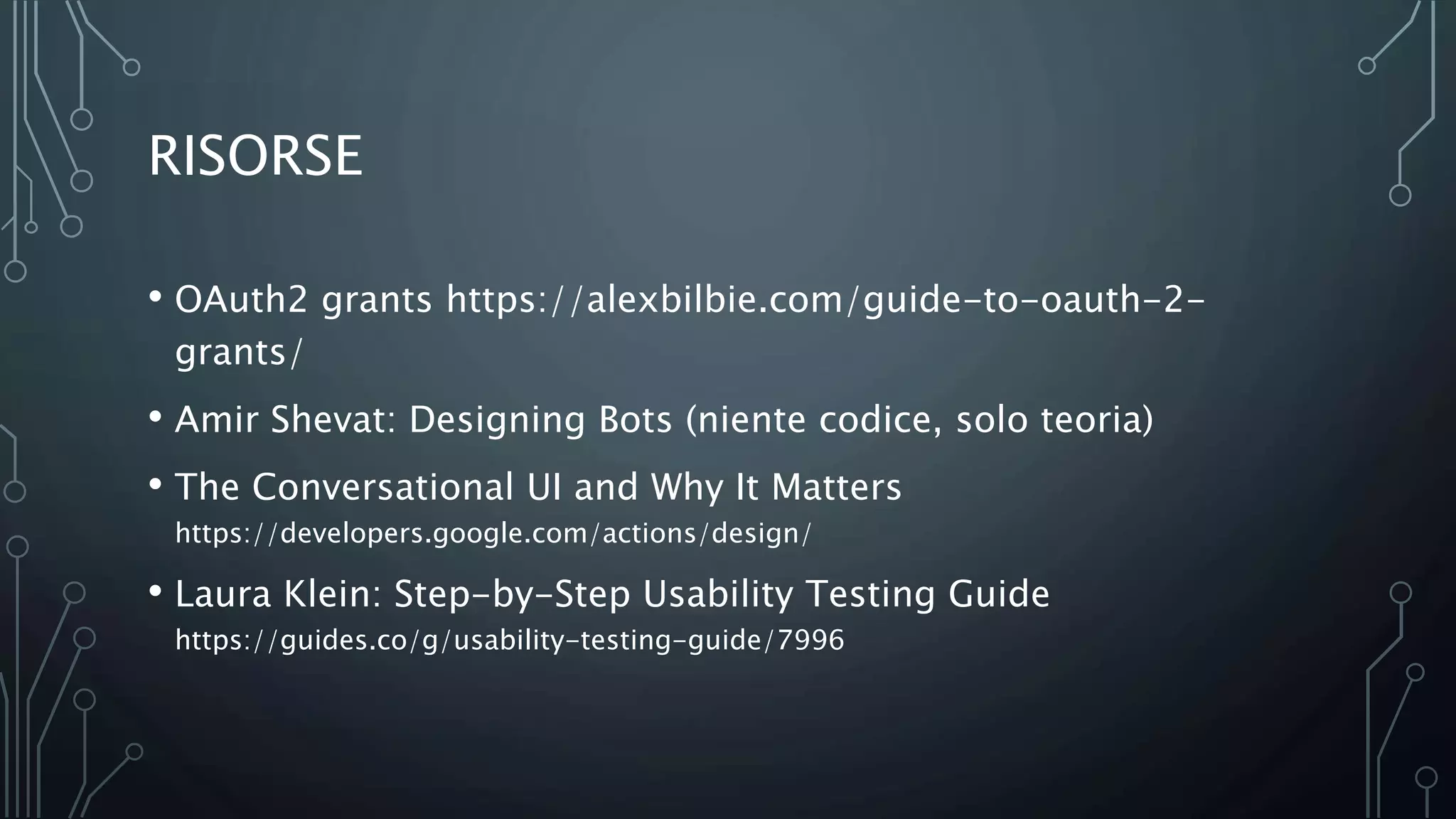 Presentazione chatbot - Alessandro Colla | PDF | Technology & Computing