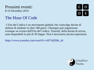 Presentazione coderdojo v. 2 | PPT