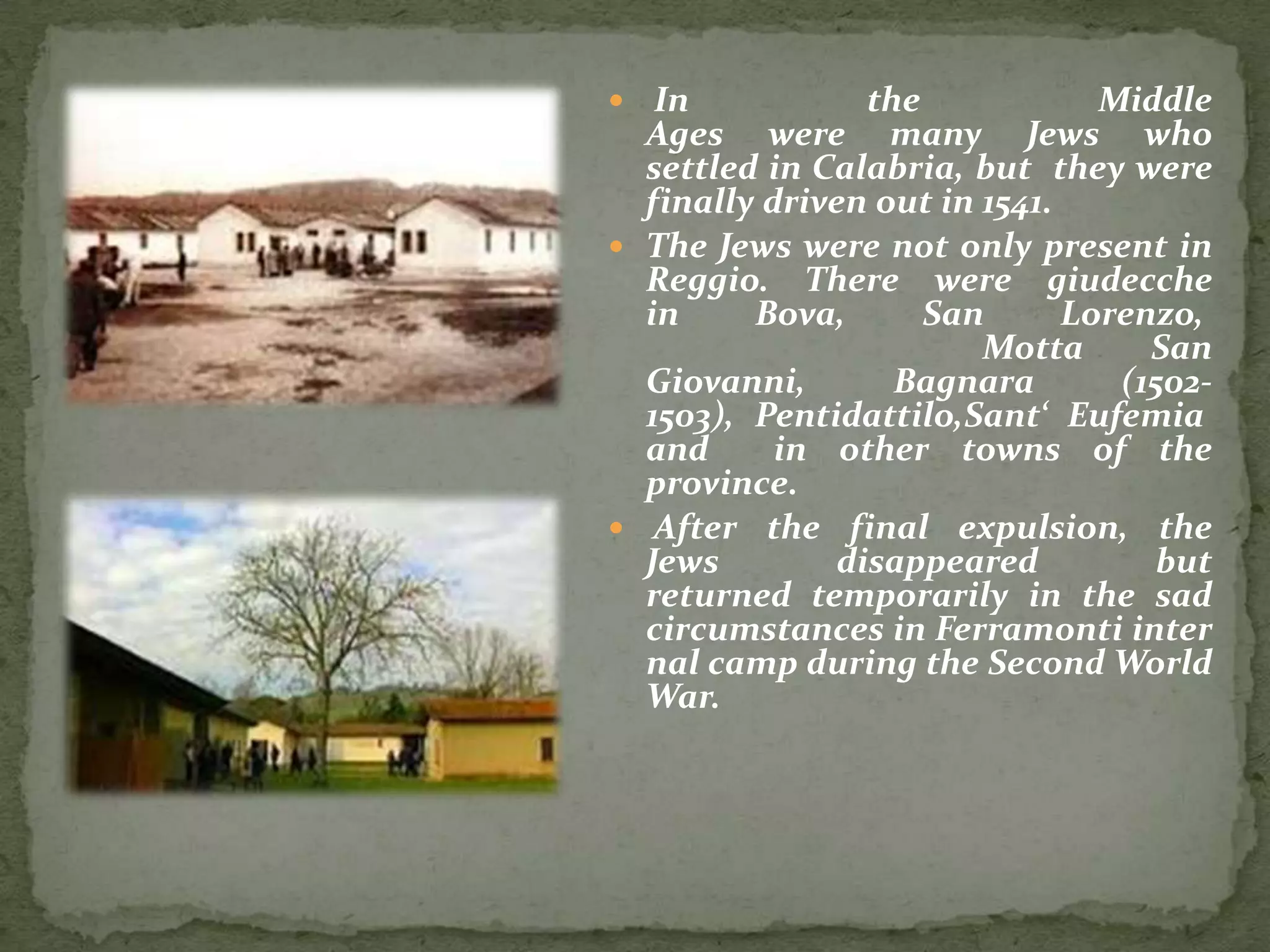 Jewish community in Calabria | PPT