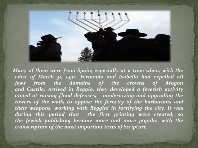 Jewish community in Calabria | PPT