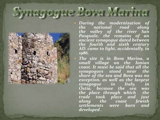 Jewish community in Calabria | PPT