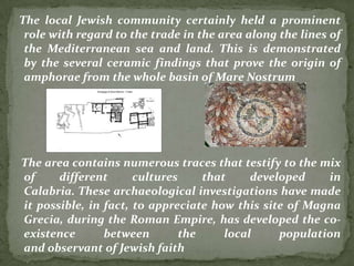 Jewish community in Calabria | PPT