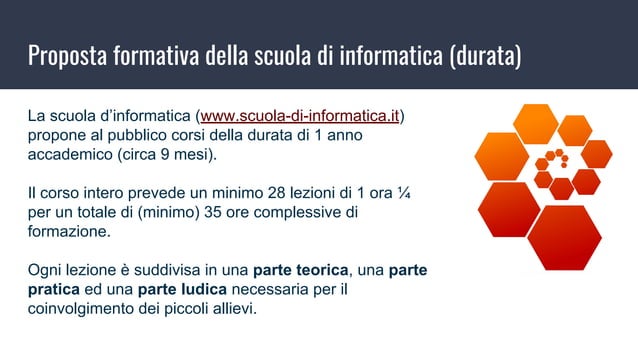 Presentazione Corsi di Informatica di Base per bambini | PDF