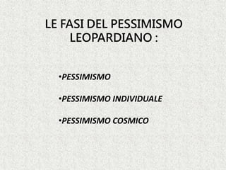 Giacomo Leopardi | PPTX