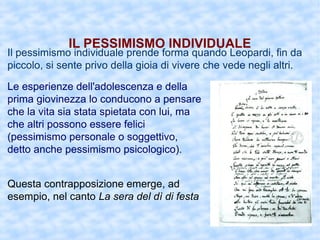 GIACOMO LEOPARDI | ODP