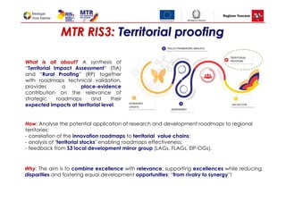 Tuscany Inner Areas strategy An history of participation | PPT