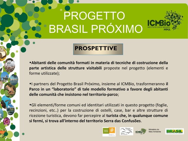 Presentazione denise carvalho icm bio ita | PPT