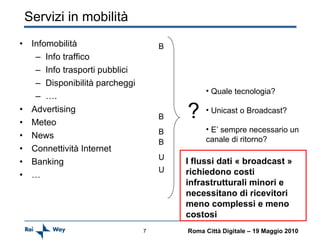 Presentazione digital broadcasting | PPT