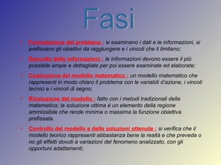 Problemi di scelta nel caso continuo | PPT
