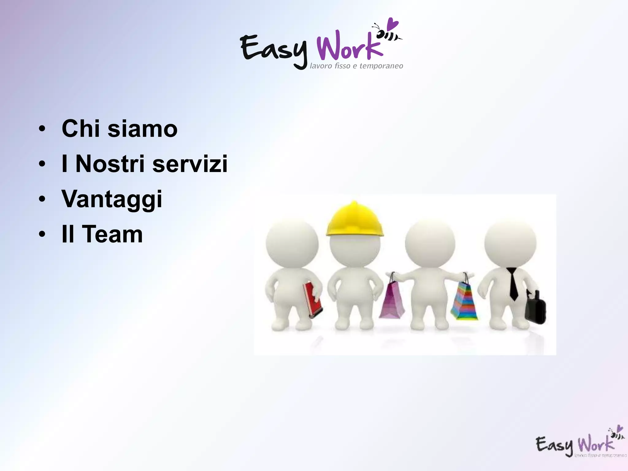 Presentazione Easy Work SA | PPTX