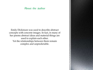 Emily Dickinson | PPTX