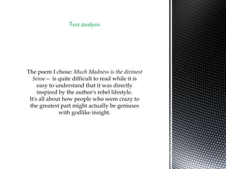 Emily Dickinson | PPTX