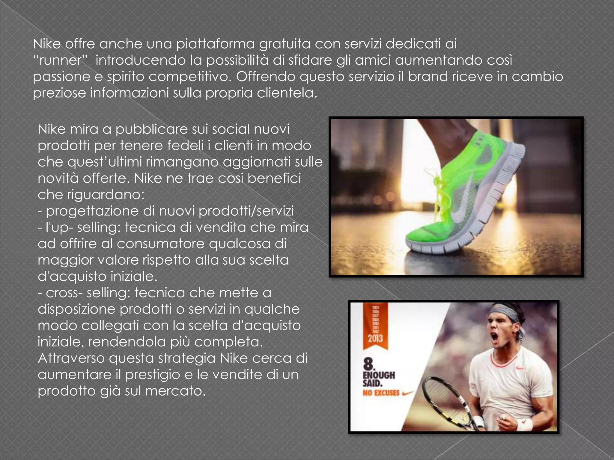 Apparato Mara_ Nike sui social_ | PPTX