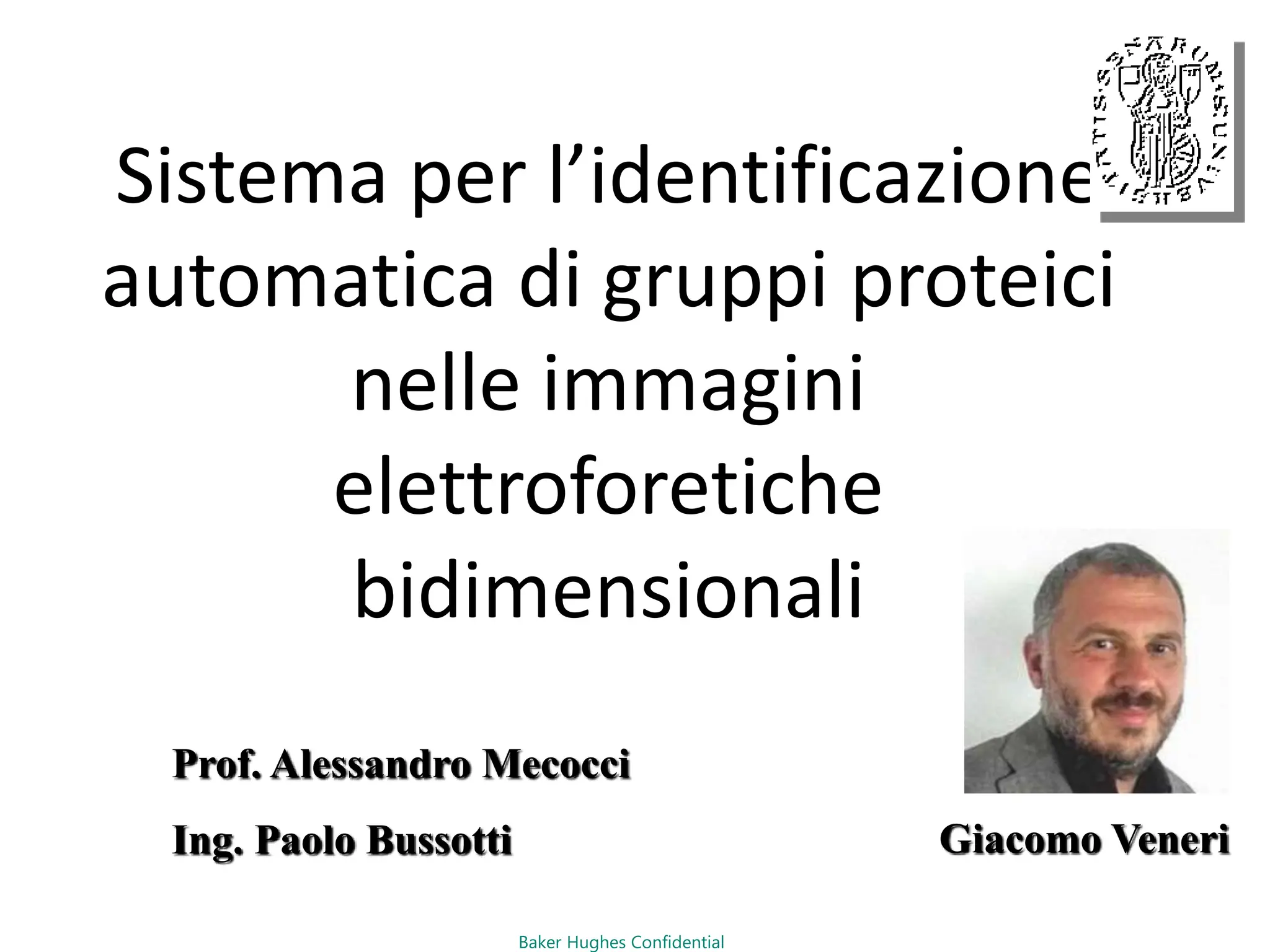 Giacomo Veneri Thesis 1999 University of Siena | PPT