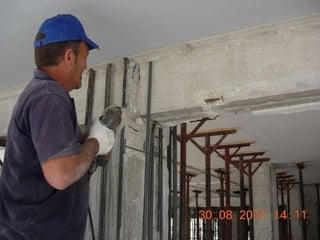 Intervento Pettino - Consolidamento pilastri portanti | PPT