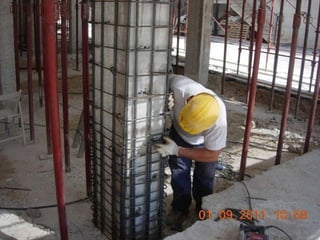 Intervento Pettino - Consolidamento pilastri portanti | PPT