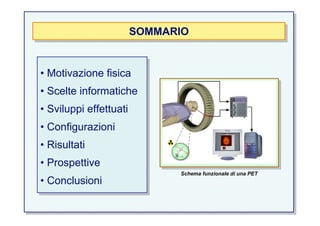 Presentazione tesi: "Un simulatore in C++ basato su GEANT4 per lo ...