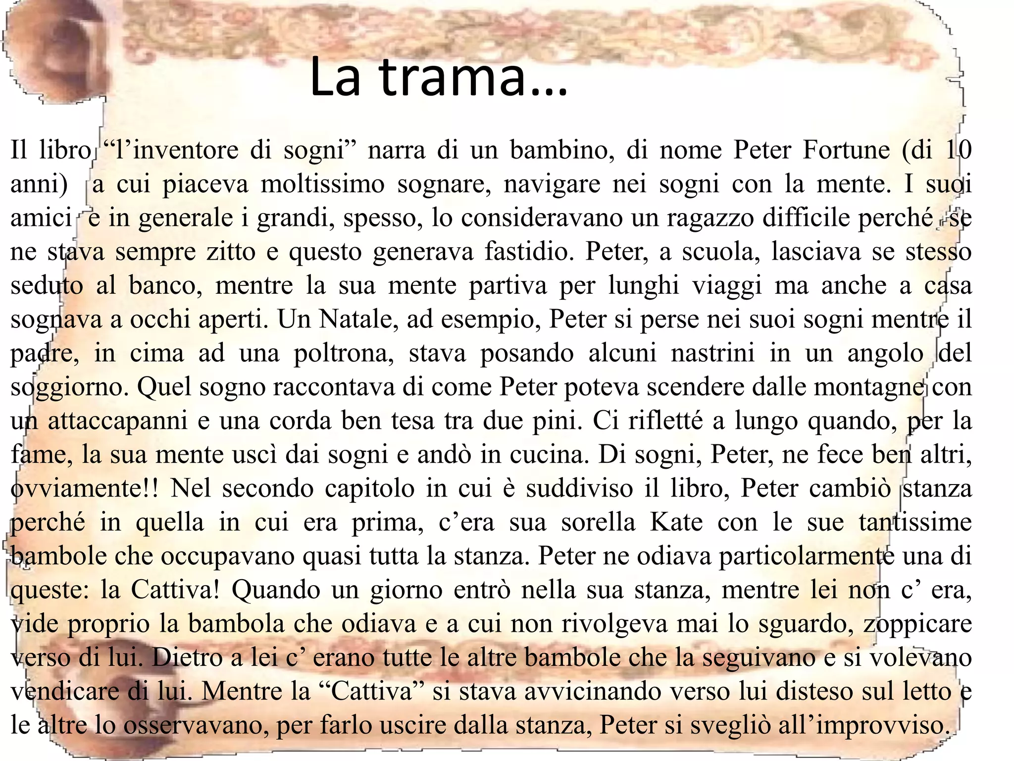 L'inventore di sogni by Chiara | PPSX