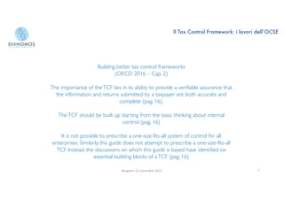 Tax Control Framework in the Italian legislation | PDF | Business ...