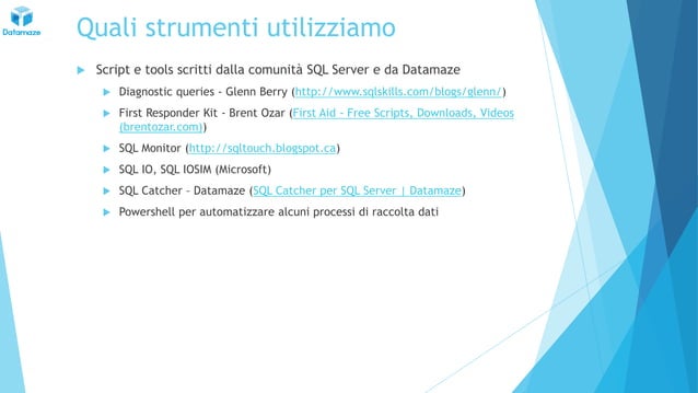 SQL Server Health Check: le slide del webinar | PPT