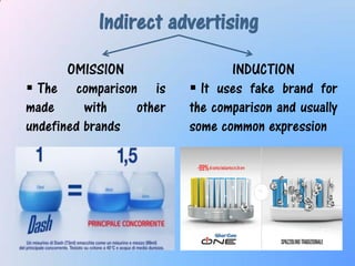 Presentazione "The comparative advertising" | PPT
