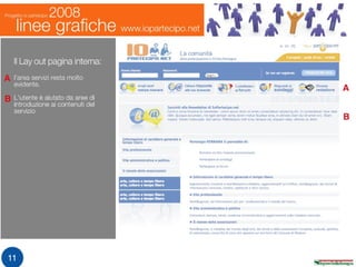 Io Partecipo: le linee grafiche del portale | PPT