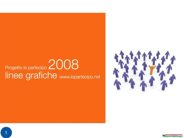 Io Partecipo: le linee grafiche del portale | PPT