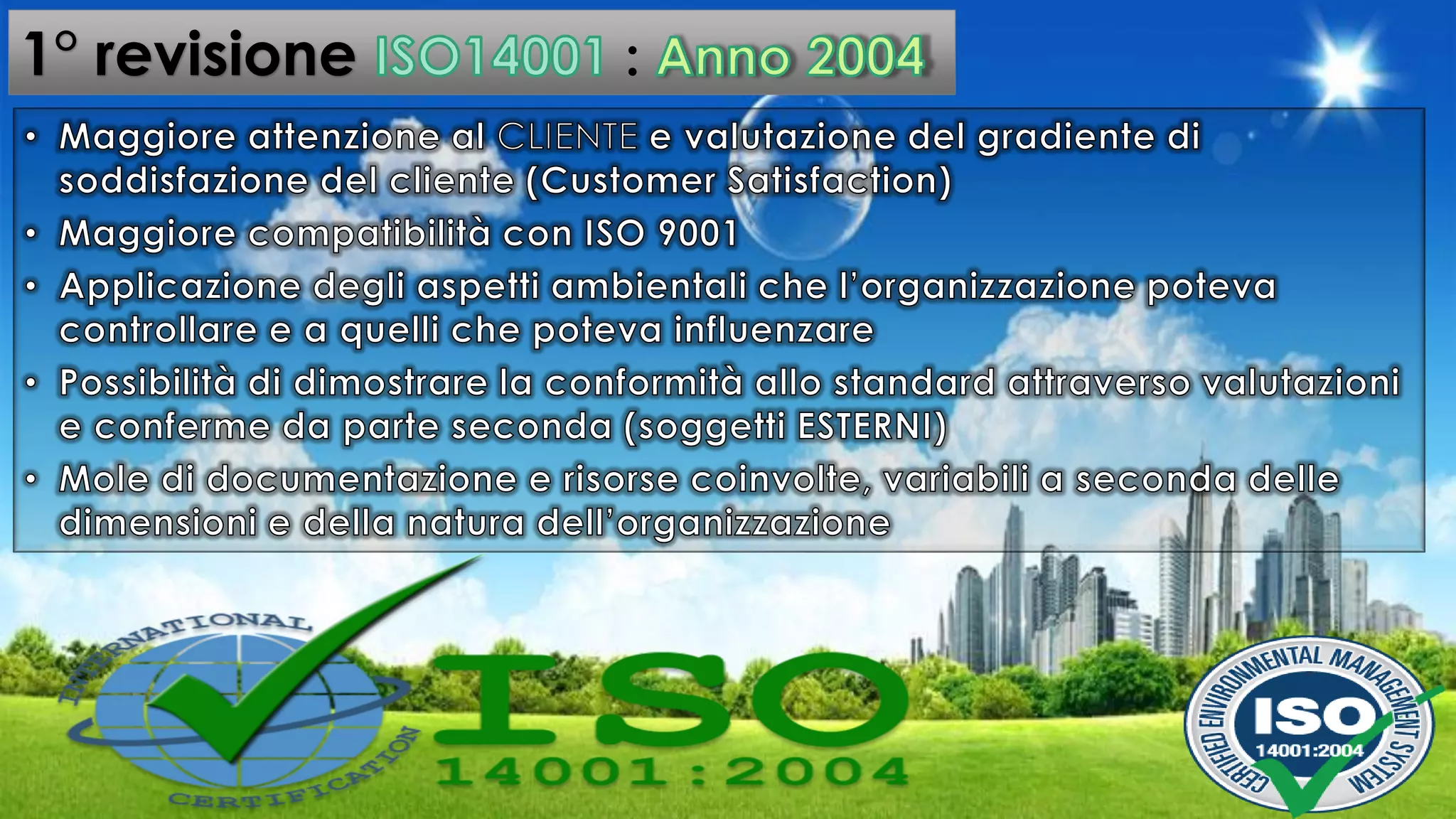 L'evoluzione dell' ISO 14001 | PDF | Logistics | Business