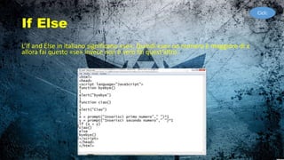 Presentazione JavaScript | PPT