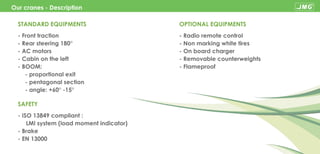 JMG Cranes | PDF