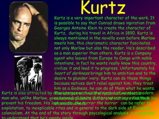 Heart of darkness di Joseph Conrad | PPTX