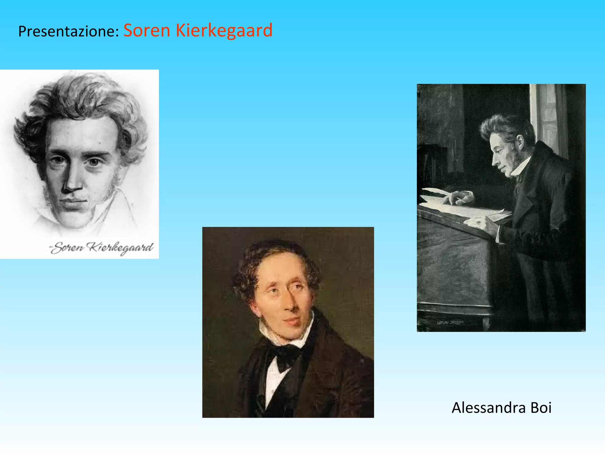 Presentazione Soren Kierkegaard | PPT