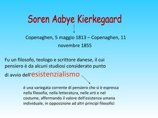 Presentazione Soren Kierkegaard | PPT