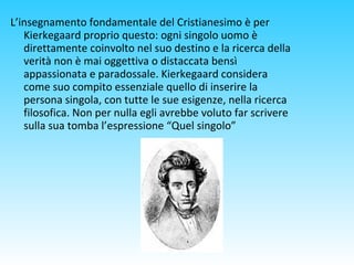 Presentazione Soren Kierkegaard | PPT