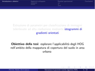 Feature Extraction for High Resolution Remote Sensing Image ...