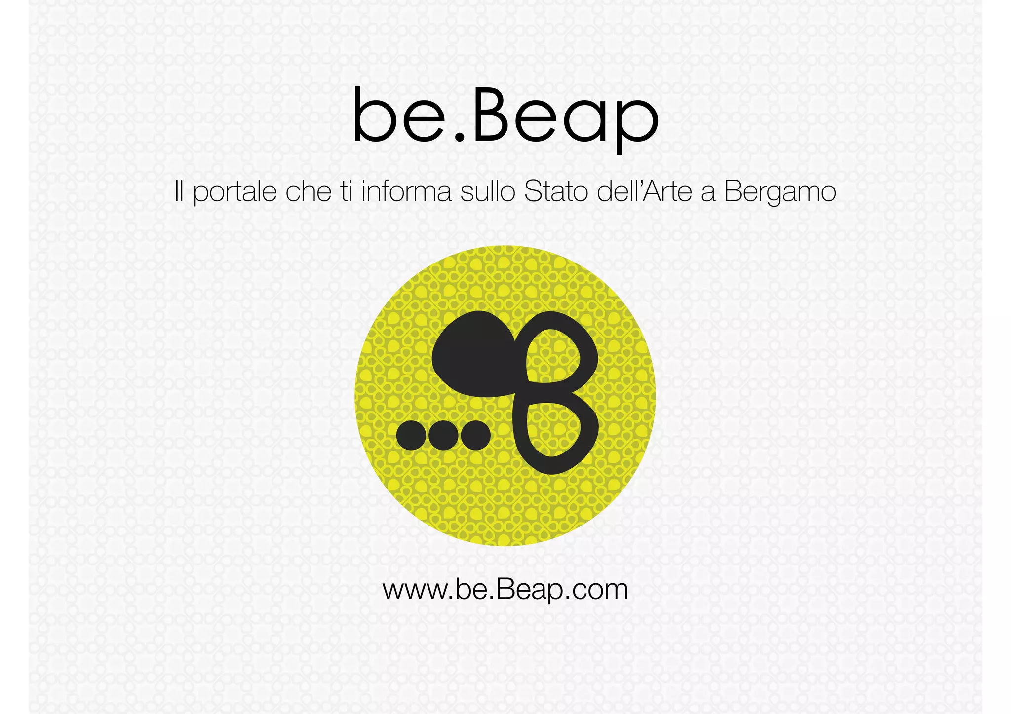 Presentazione di be.Beap all'Università degli Studi di Milano | PPT