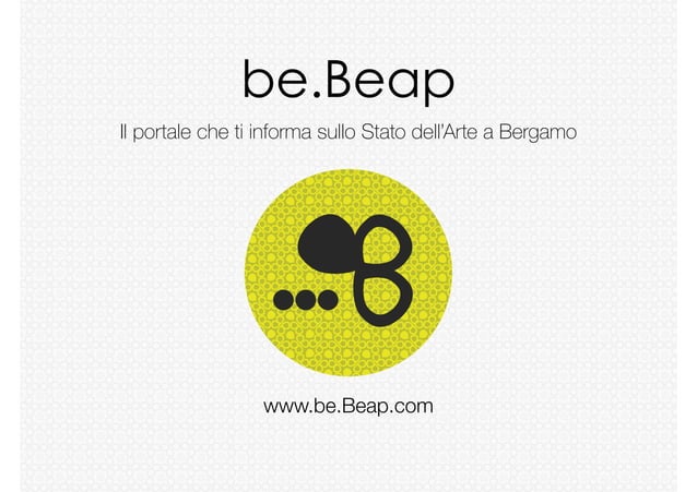 Presentazione di be.Beap all'Università degli Studi di Milano | PPT