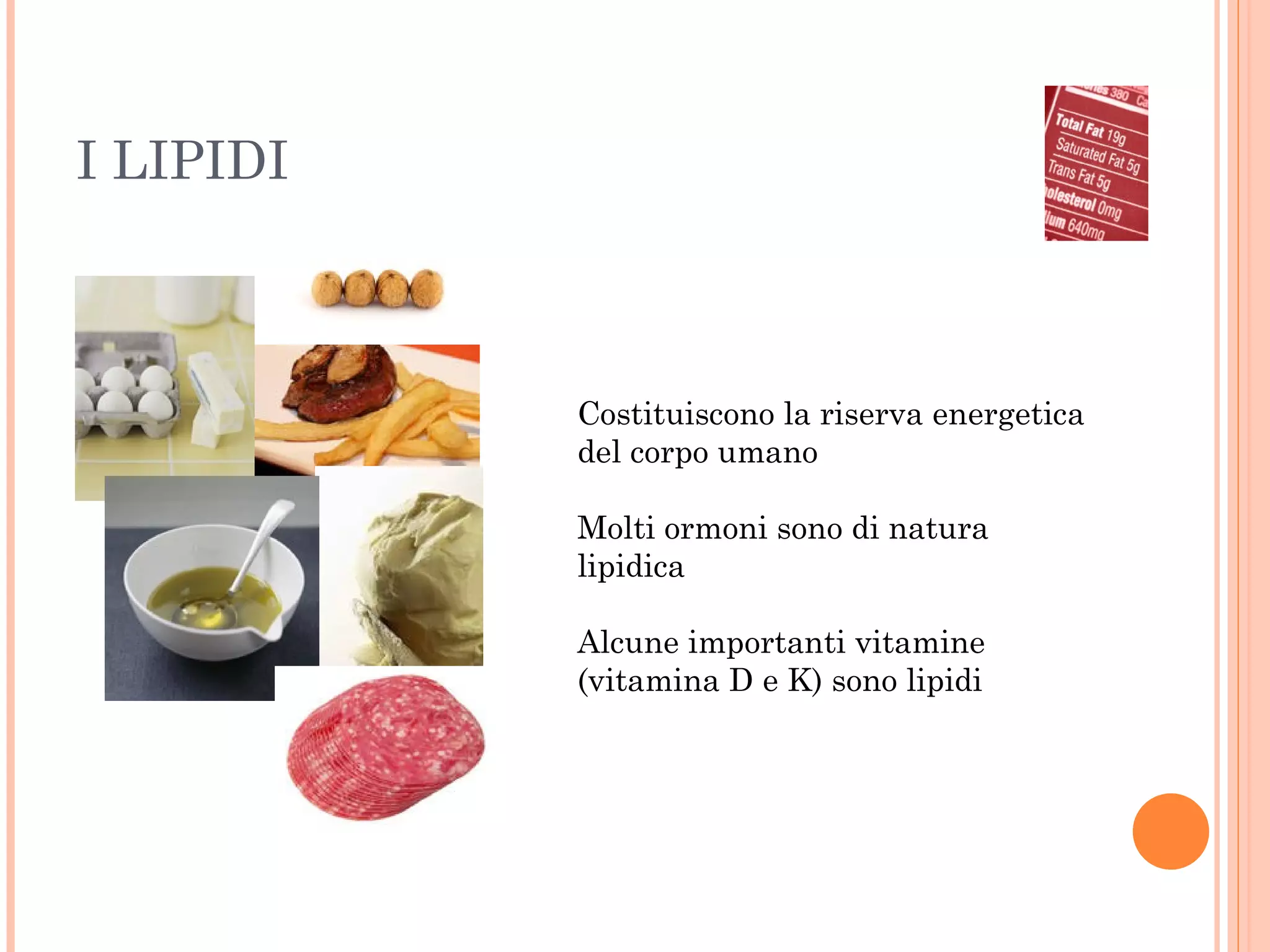Presentazione lipidi e carboidrati | PPT