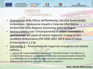 Presentazione Logudoro Energia Danilo Mancinone | PDF | Power and ...