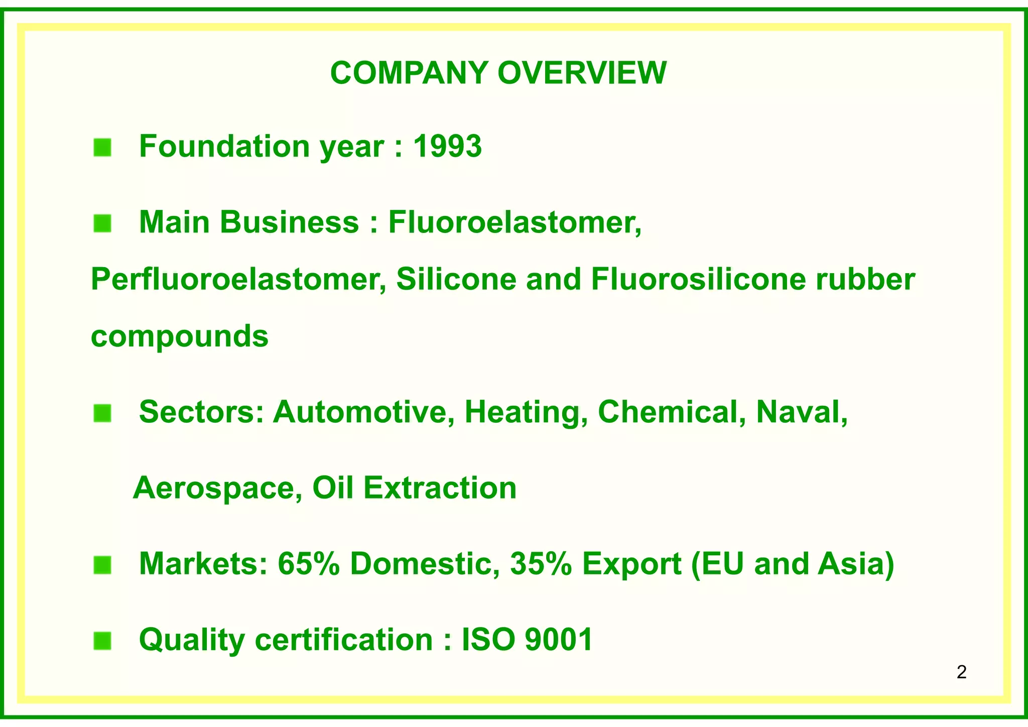 LTE Srl - synthetic rubber compounds | PPT
